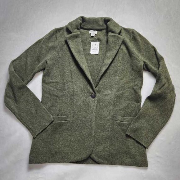 J Crew Schoolboy Sweater Blazer